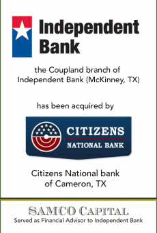 Transactions – SAMCO Capital Markets, Inc.