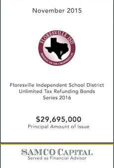 Transactions – SAMCO Capital Markets, Inc.